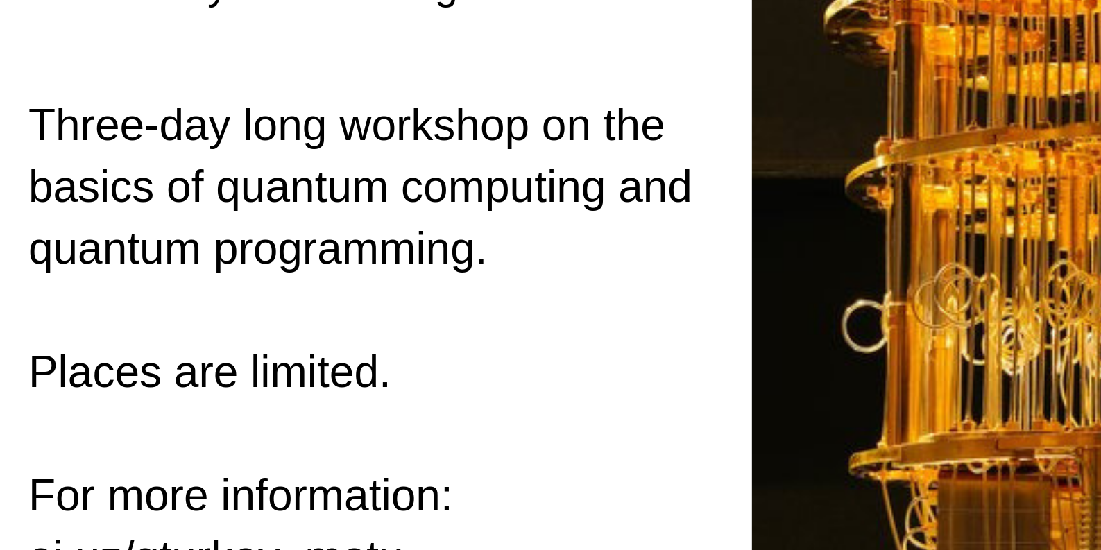 Workshop On Introduction To Quantum Programming - QTurkey