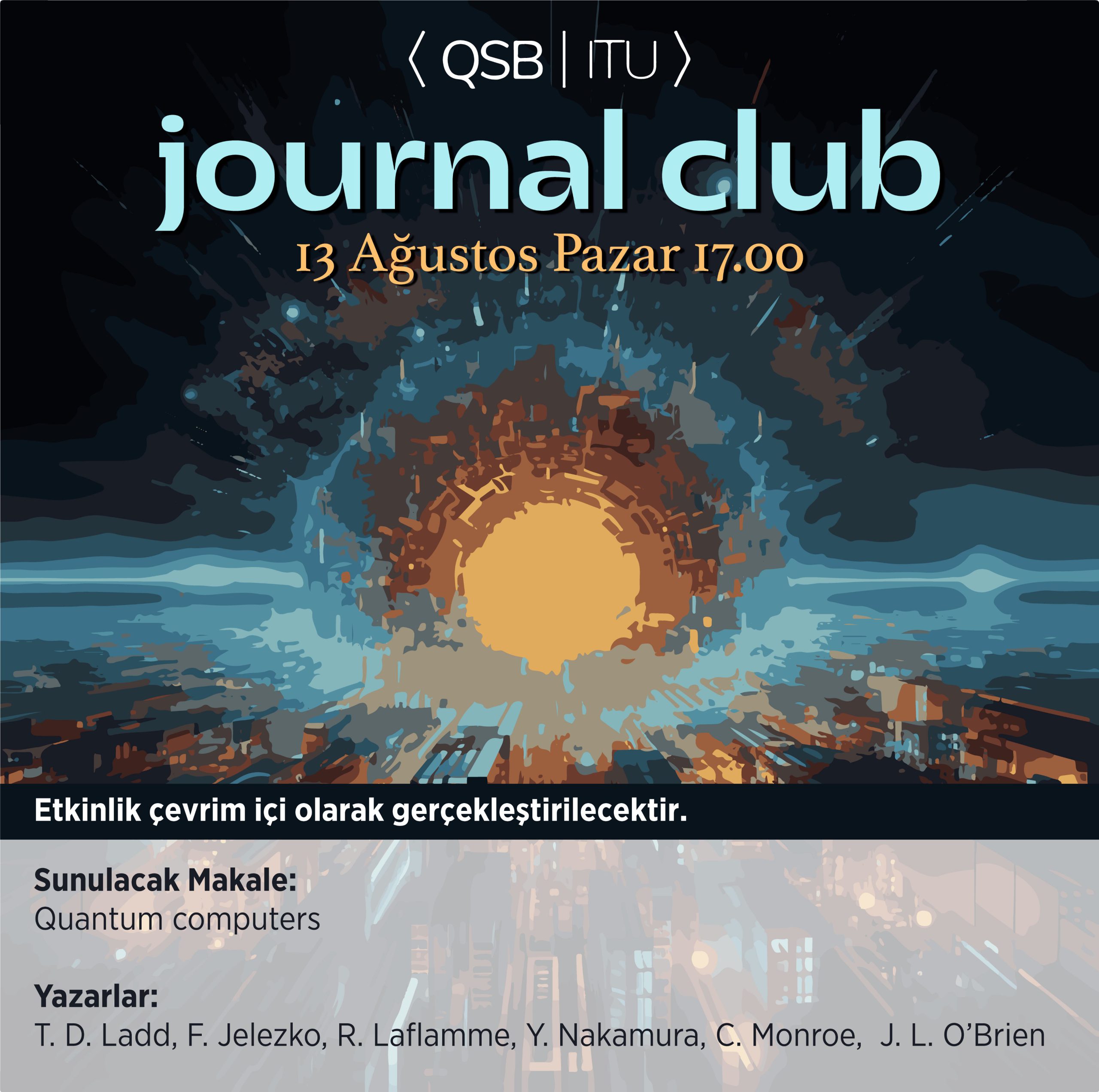 Journal Club | QSB İTÜ - QTurkey