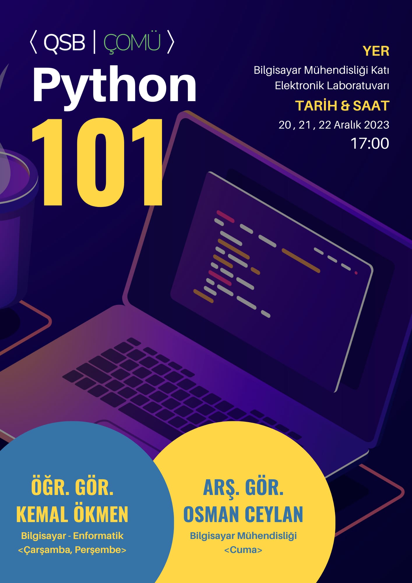 Python 101 | QSB COMÜ - QTurkey