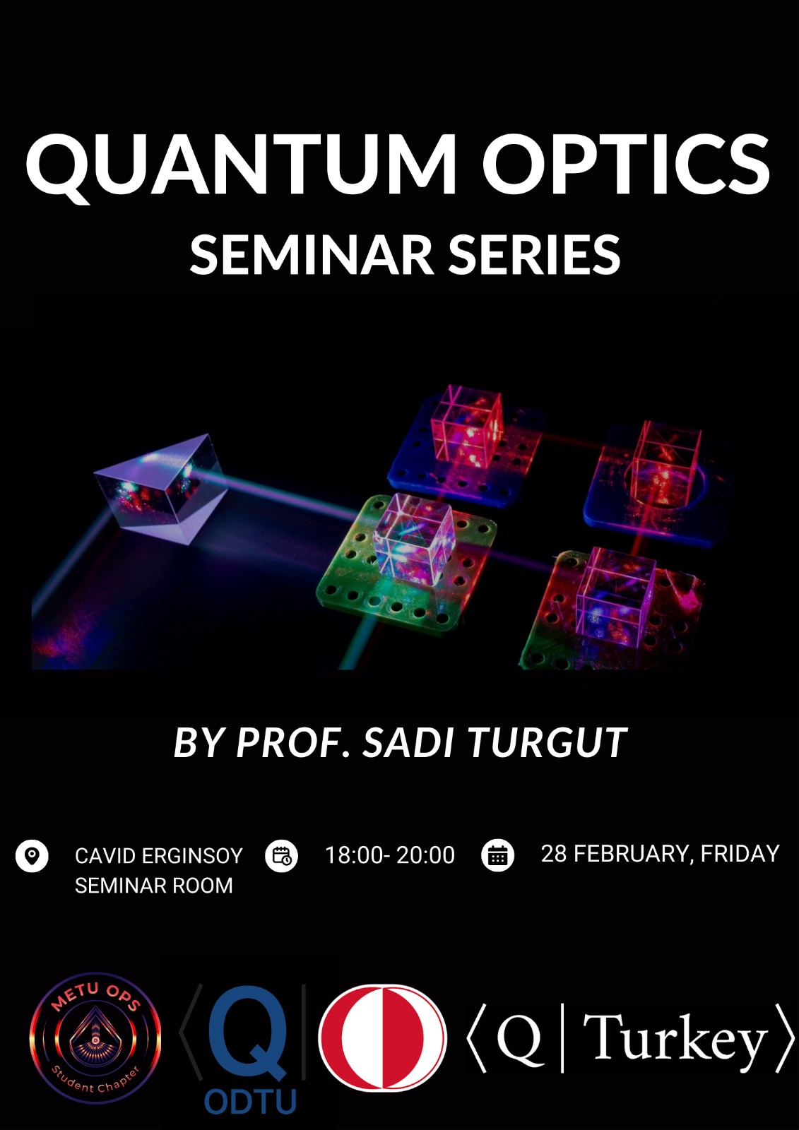QUANTUM OPTICS SEMINAR SERIES | Quantum ODTU & METU Optics and Photonics Society - QTurkey